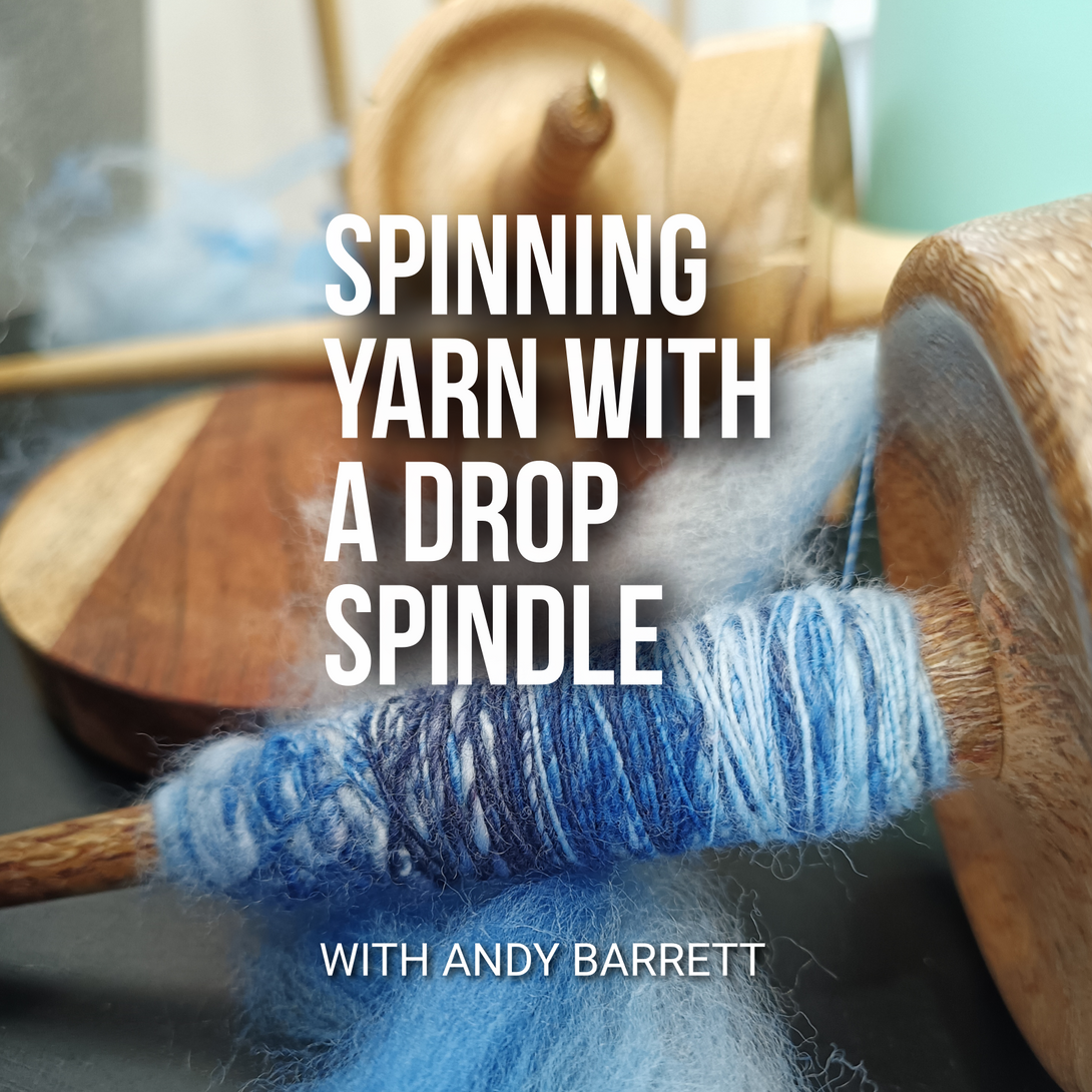 Spinning yarn with a drop spindle - with Andy Barrett (12yo+) – Skein ...