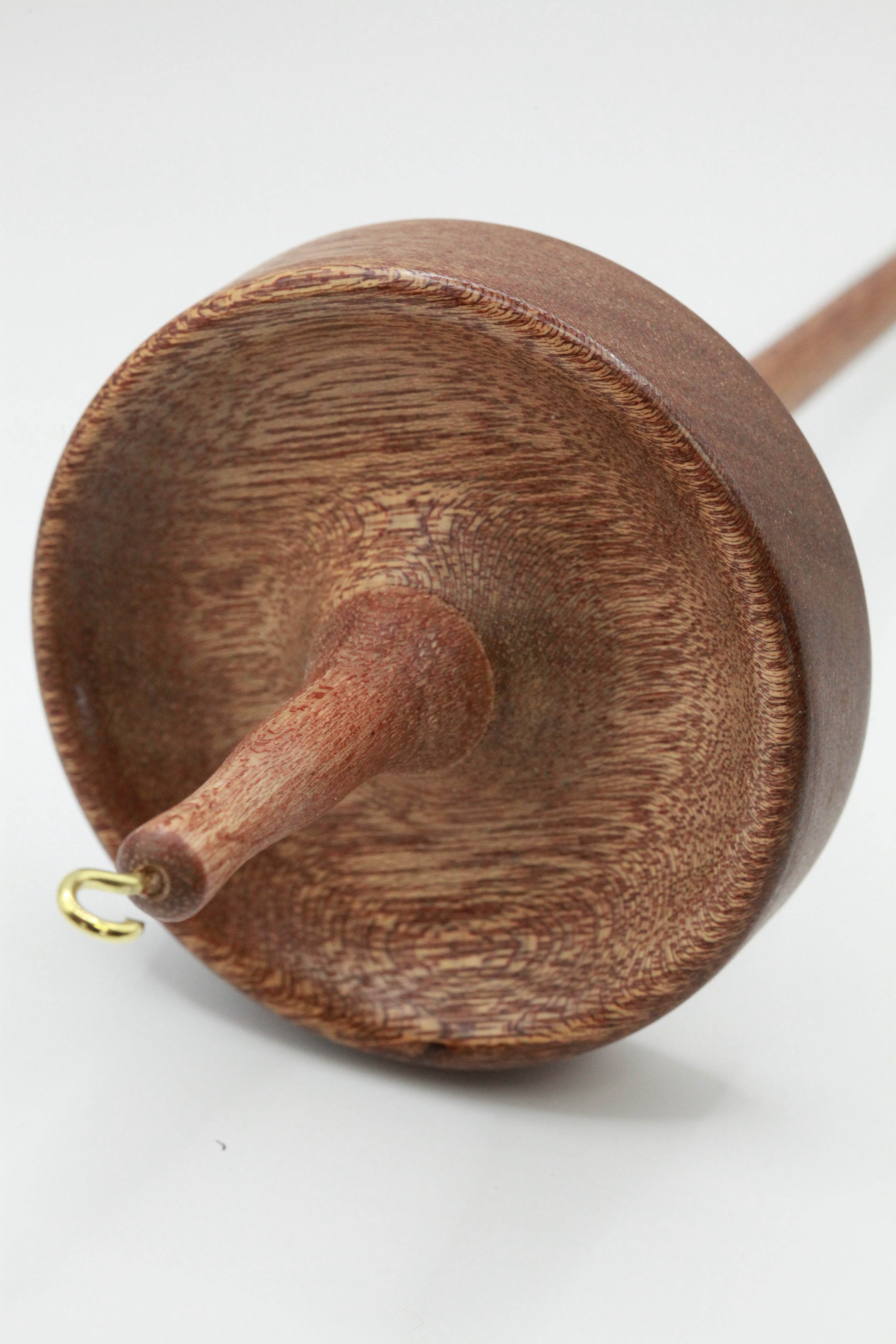 Meranti - Handcrafted TOP Whorl Drop Spindle - MEDIUM WEIGHT 34g ...