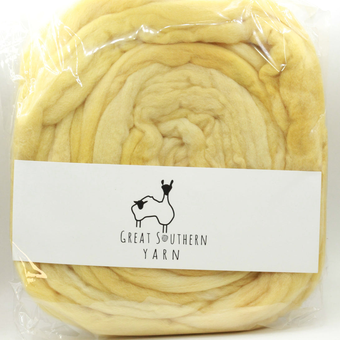 SRS Merino Roving - Gold – Skein Machine