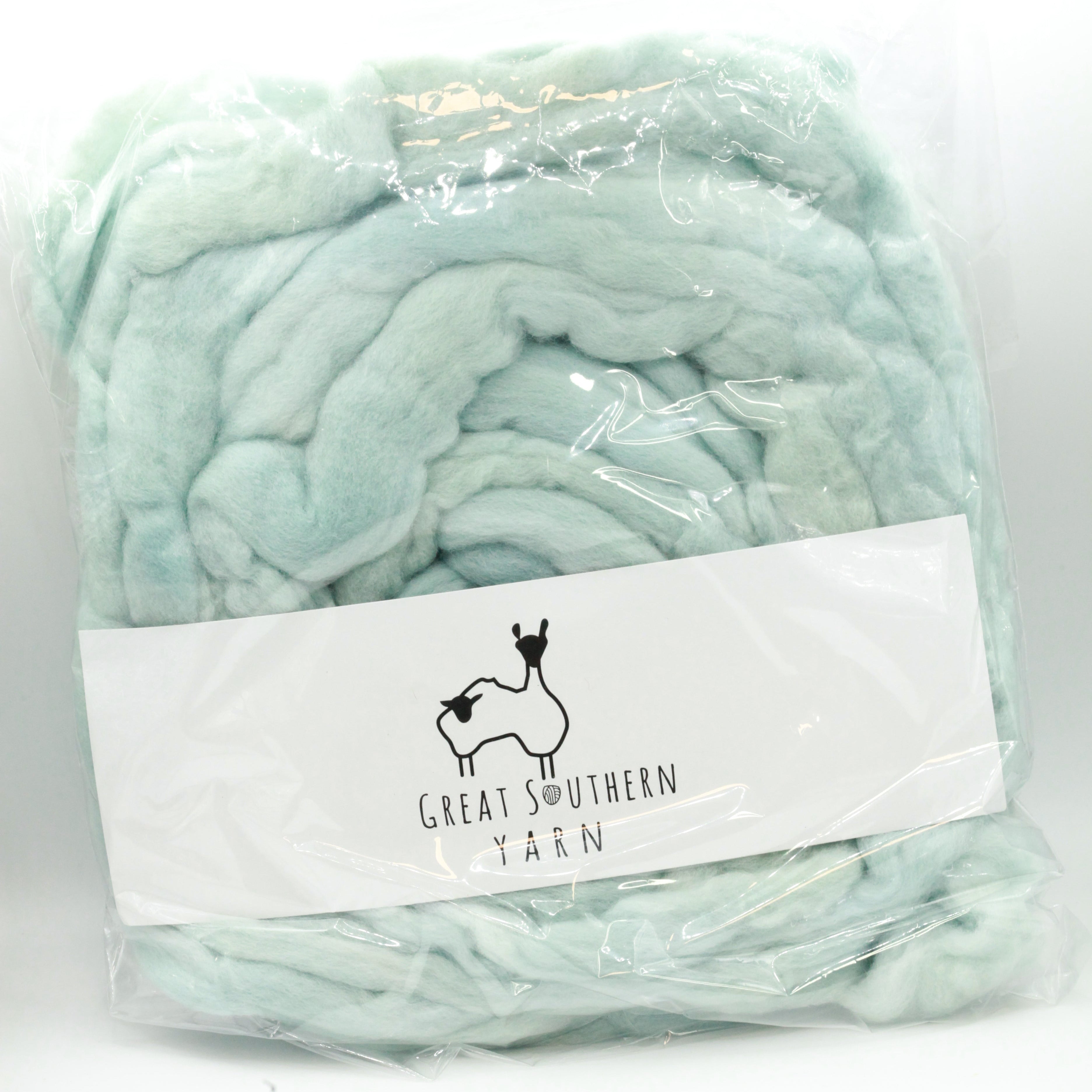 SRS Merino Roving - Light Blue – Skein Machine